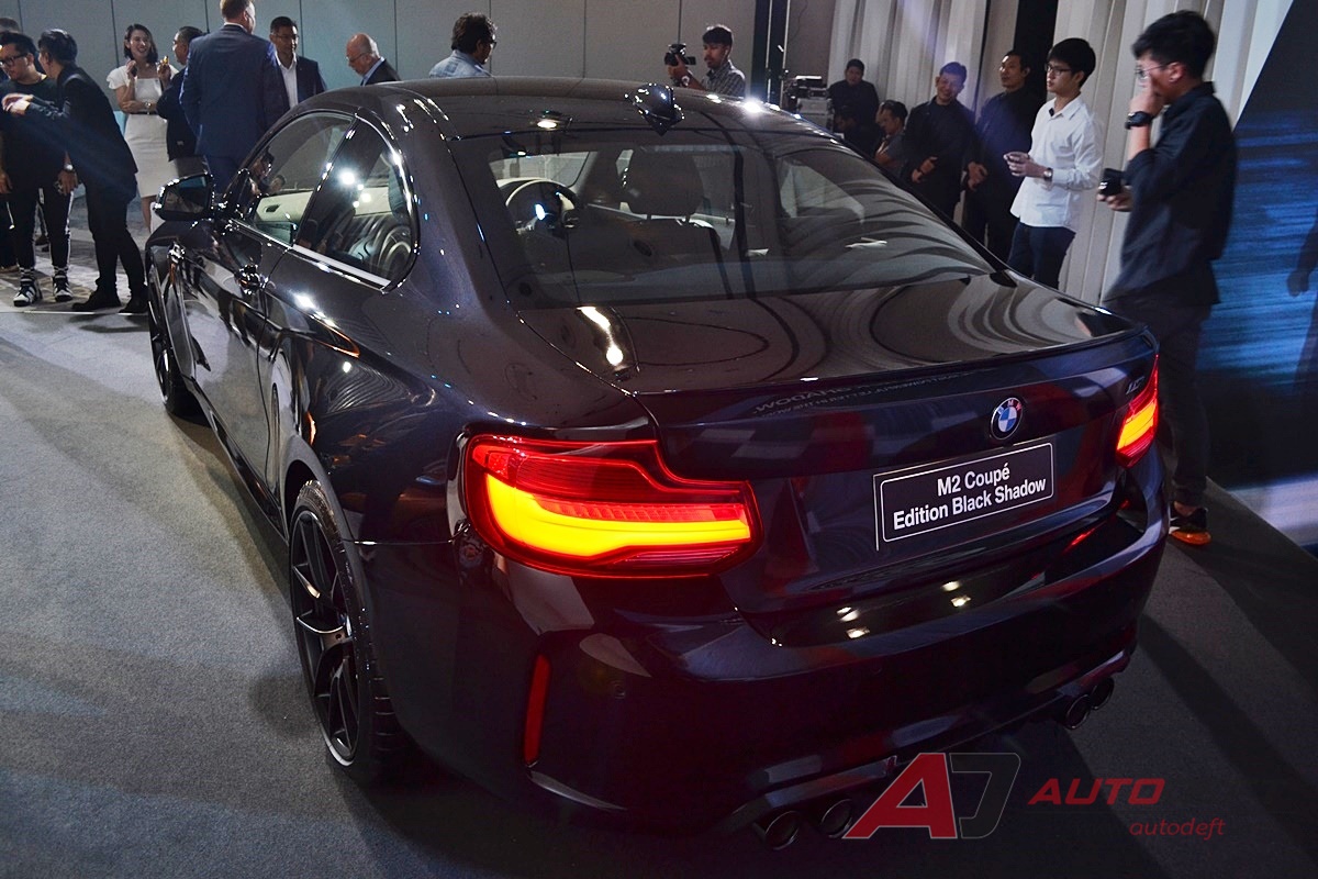 2 คันเท่านั้น!! BMW M2 Edition Black Shadow คูเป้หล่อพิเศษแรงจี๊ด เพียง 6.099 ล้านบาท | AUTODEFT ...